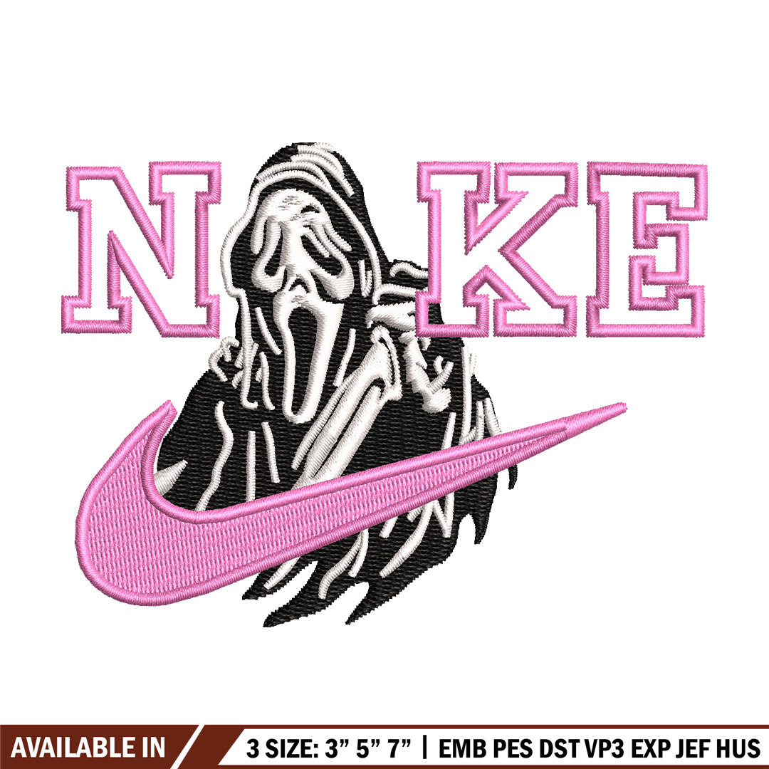 Nike ghost embroidery design, Horror embroidery, Nike desig | Inspire ...