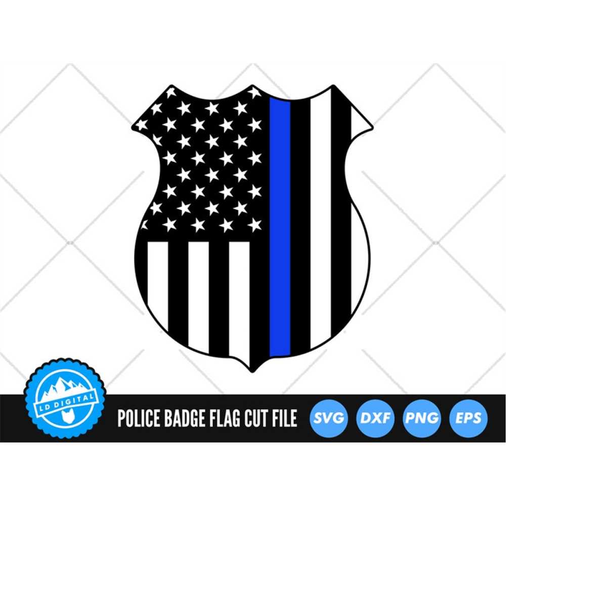 Police Badge SVG | Police SVG | Police Shield | Police Offic - Inspire ...