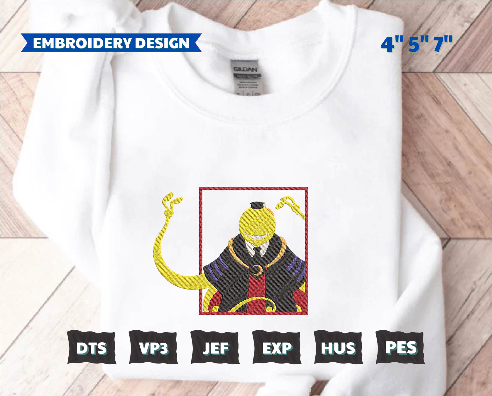 Inspired Anime Embroidery Designs, Anime Embroidery Design f - Inspire ...