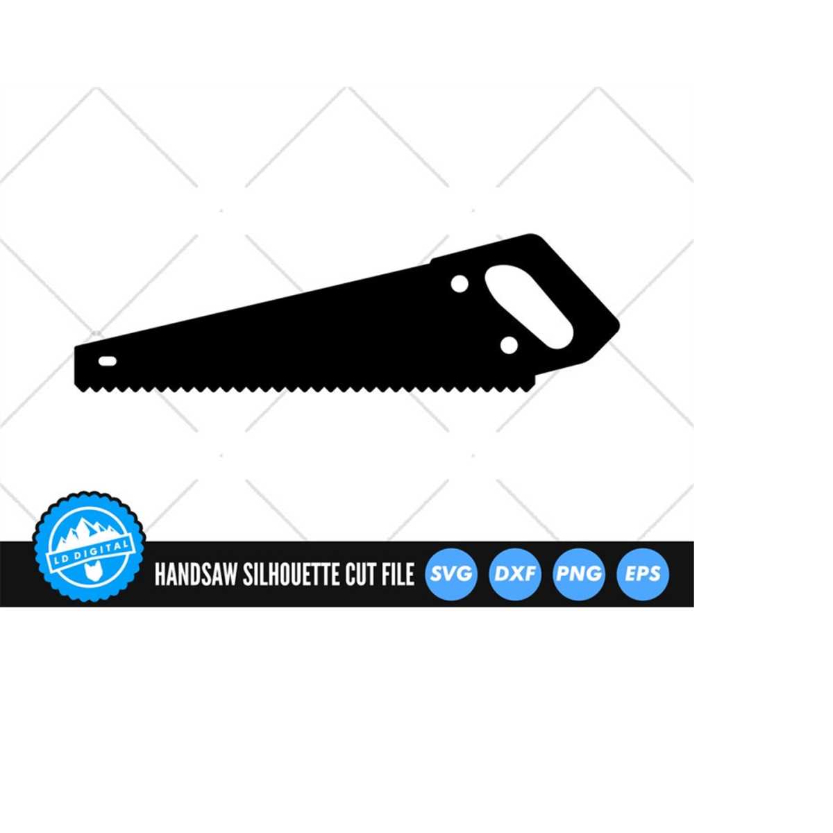 Handsaw SVG Files | Hand Saw Silhouette SVG Cut Files | Carp - Inspire ...