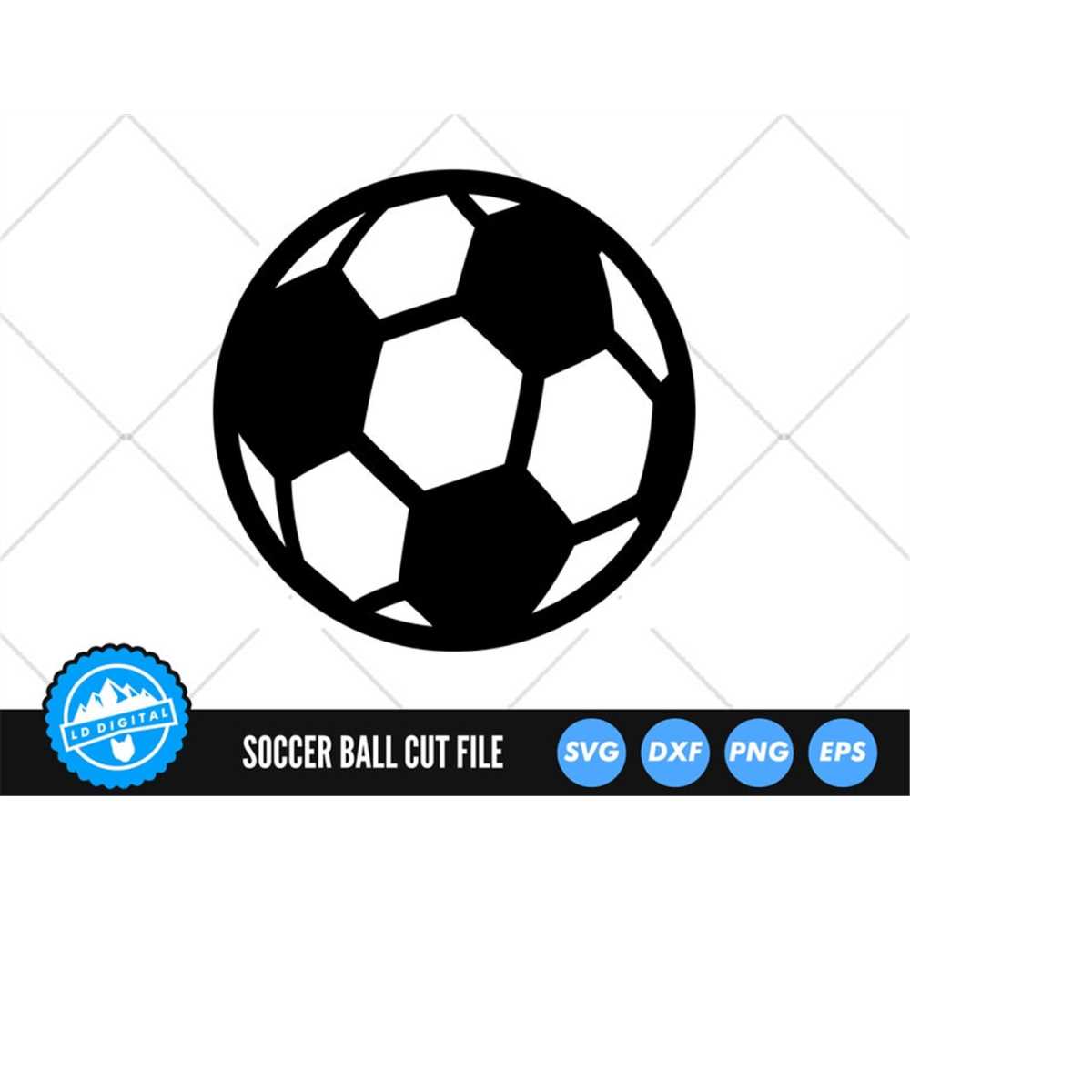 Soccer Ball SVG Files | Football Cut Files | Soccer Ball Vec - Inspire ...