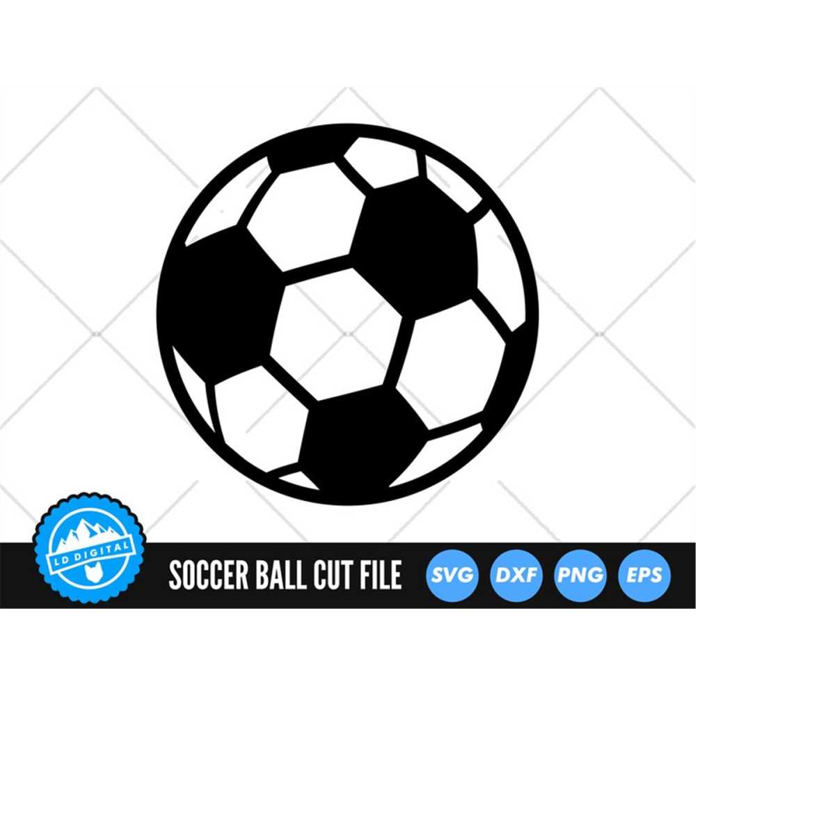 Soccer Ball SVG Files | Football Cut Files | Soccer Ball Vec - Inspire ...