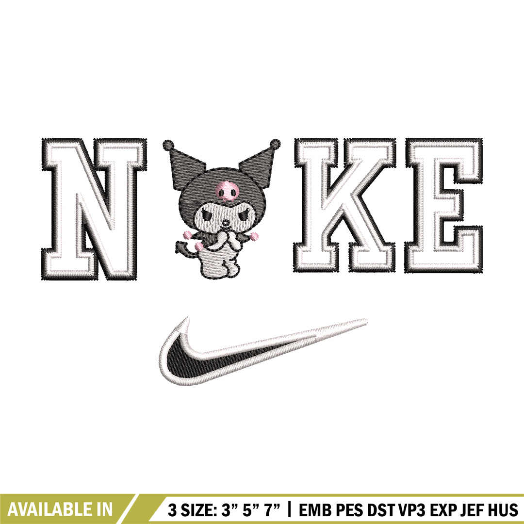 Nike x kuromi embroidery design, Kuromi embroidery, Nike des | Inspire ...