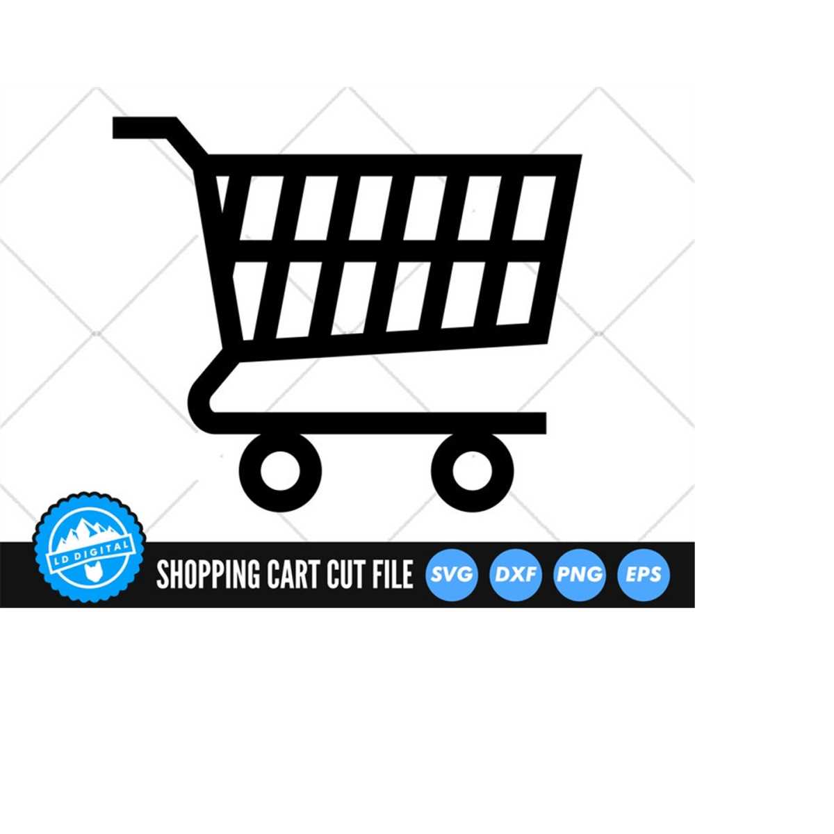Shopping Cart SVG Files | Checkout SVG Cut Files | Shopping | Inspire ...
