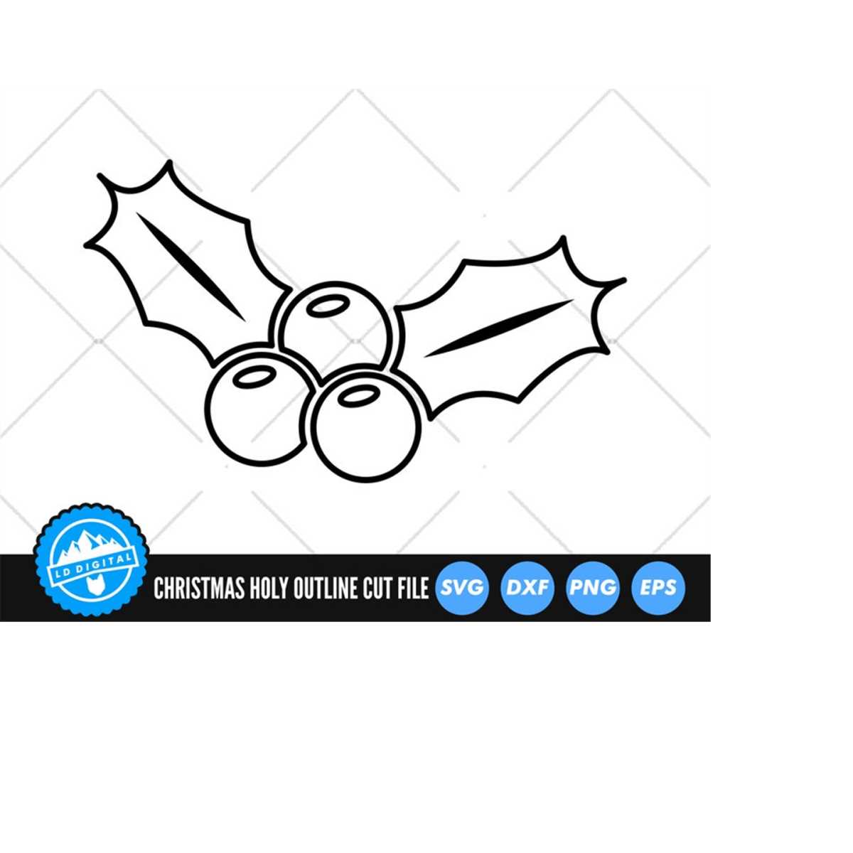 holly svg files - Inspire Uplift