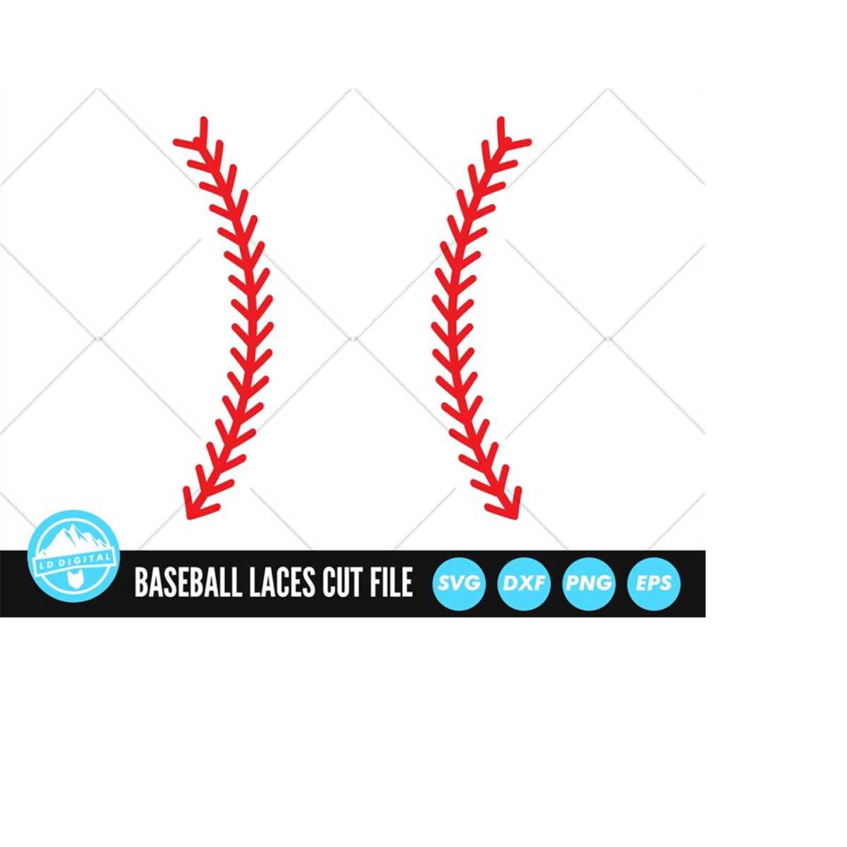 Baseball Stitches SVG Files | Baseball Laces Cut Files | Bas | Inspire ...