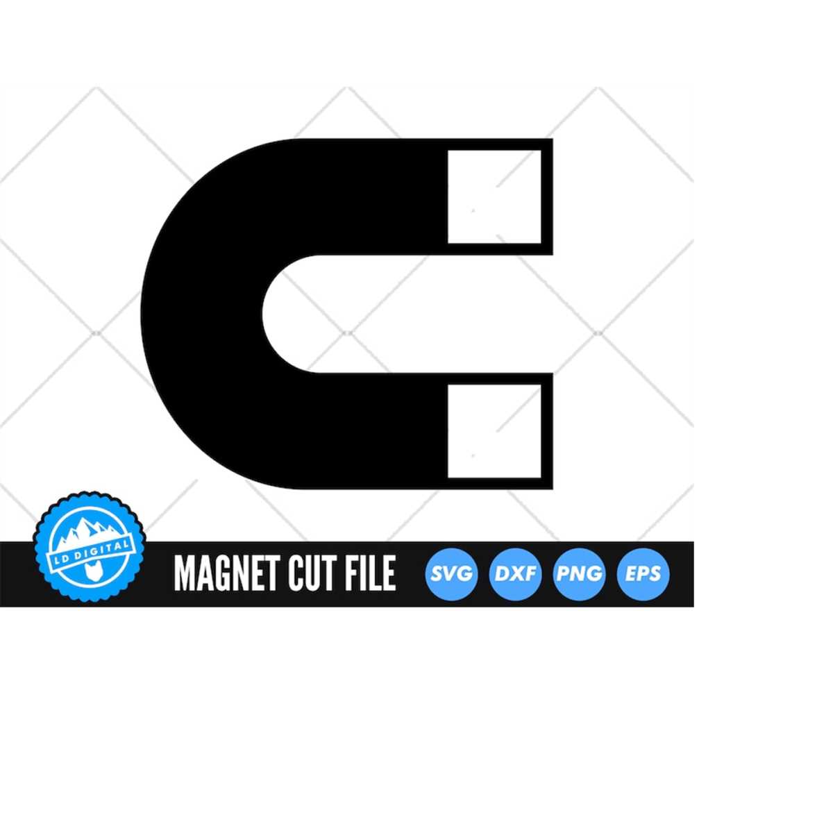 Magnet SVG Files | Magnet Symbol Cut Files | Magnet Icon Vec - Inspire ...