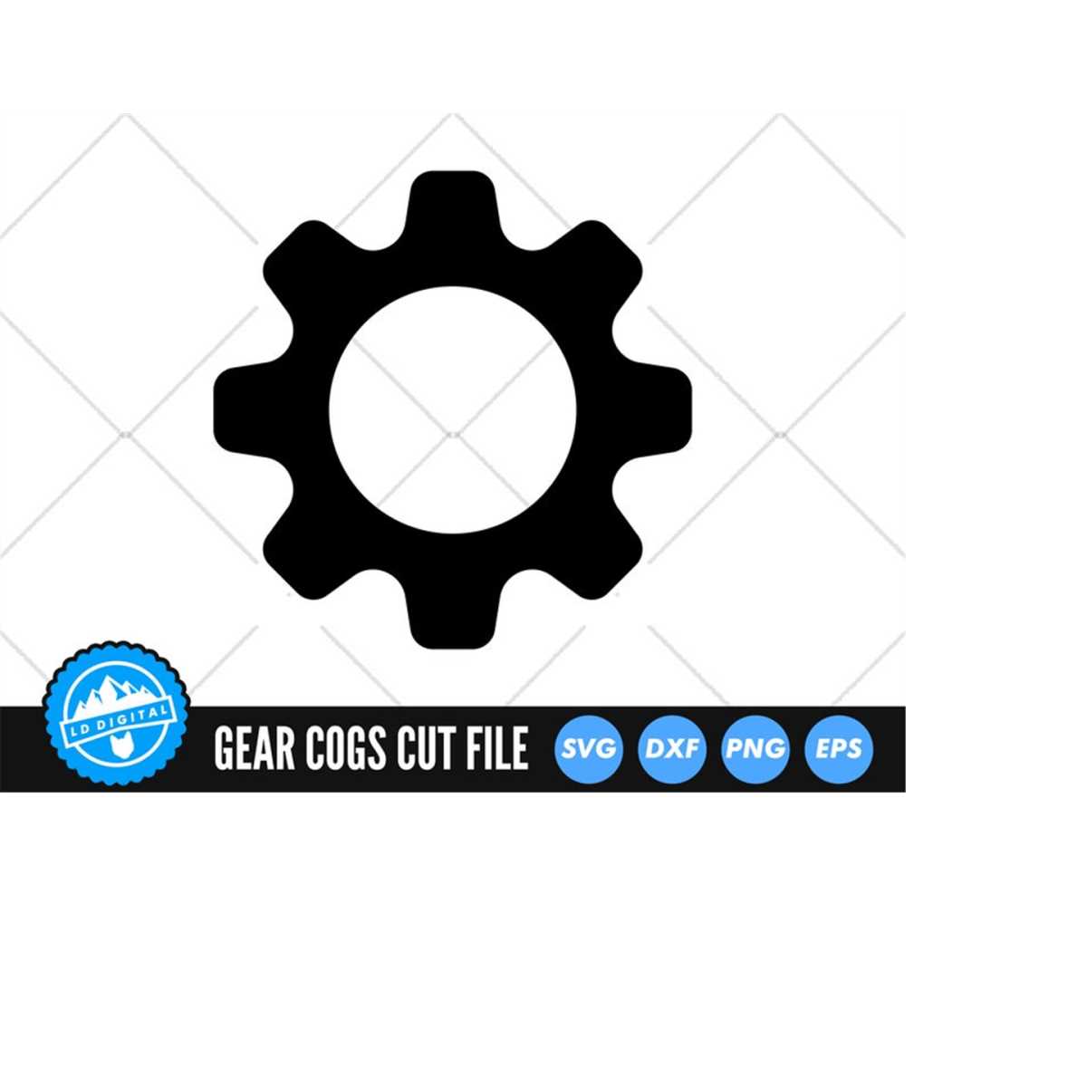 Gears SVG Files | Gear Cogs Cut Files | Steampunk Vector Fil | Inspire ...