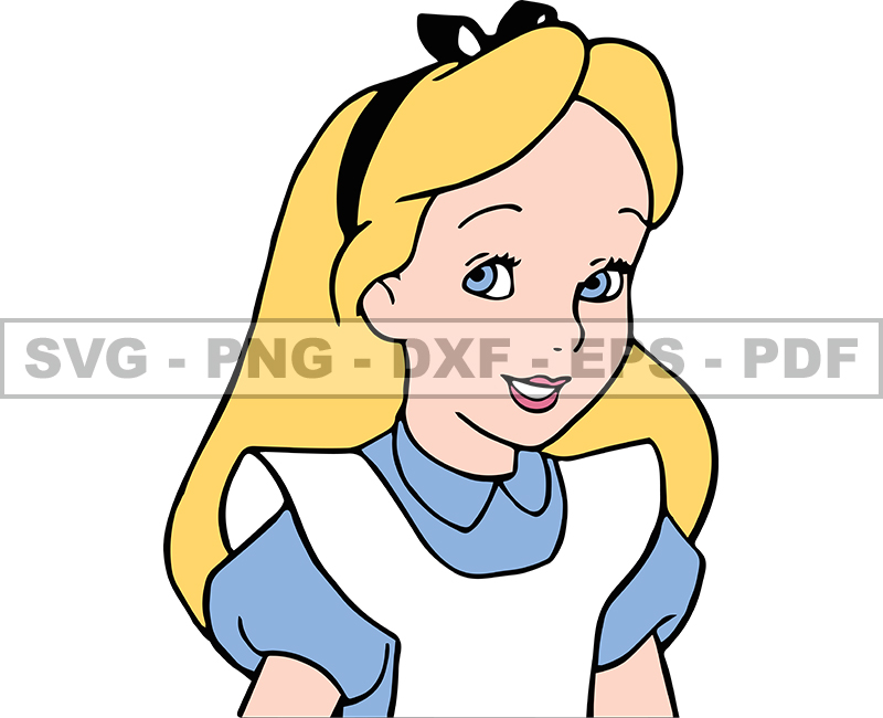 Alice in Wonderland Svg, Alice Svg, Cartoon Customs SVG, EPS | Inspire ...