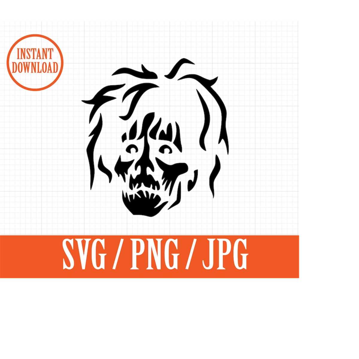 HOCUS POCUS Billy Pumpkin cut out - SVG, Png, Jpg - Instant - Inspire ...