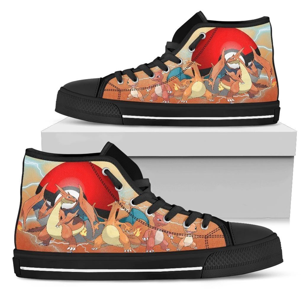 Charizard Sneakers Pokemon High Top Shoes Fan High Top Shoes | Inspire ...