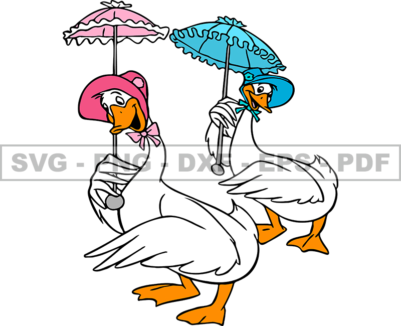 Abigail and Amelia Svg, Cartoon Customs SVG, EPS, PNG, DXF 1 - Inspire ...