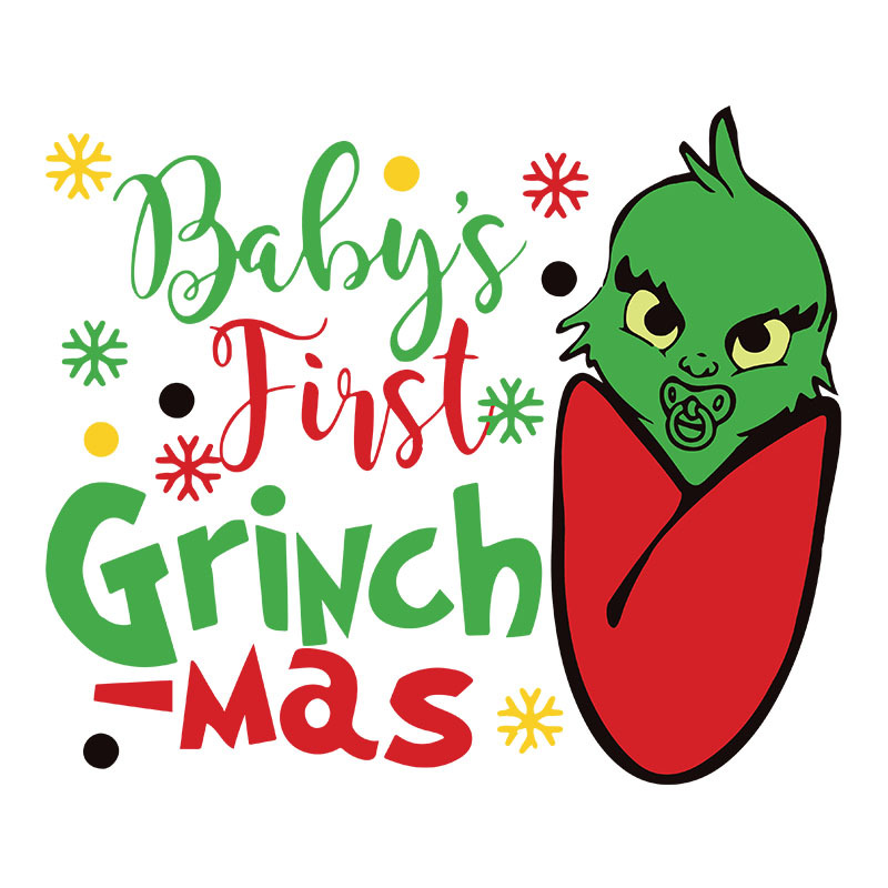 Baby First Grinch SVG, The Grinch Svg, Grinch Christmas Svg, | Inspire ...