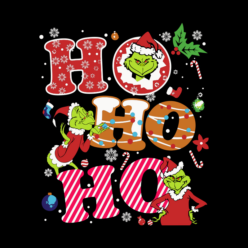Ho Ho Ho Grinch SVG, The Grinch Svg, Grinch Christmas Svg, G | Inspire ...