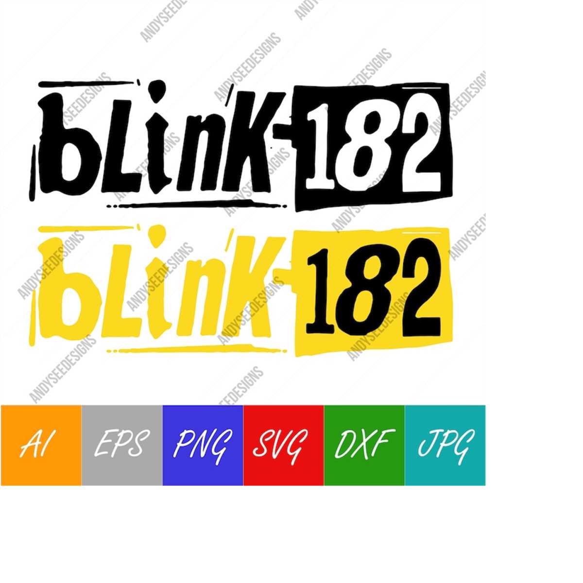 Blink 182 New Logo Vector Digital Download SVG, Ai, EPS, Png - Inspire ...