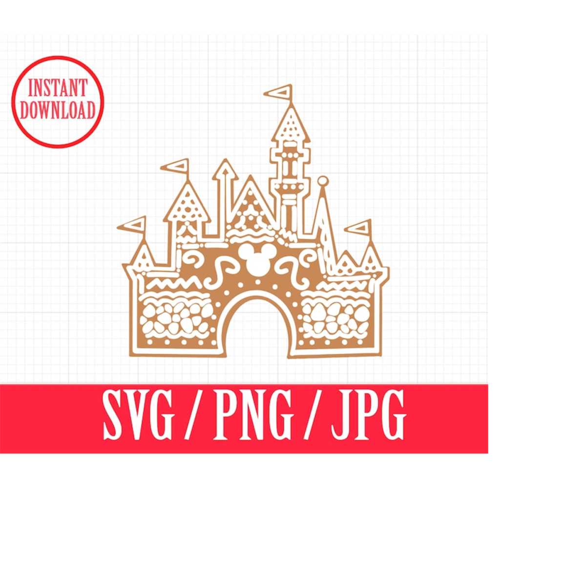Gingerbread House | Disneyland Castle Mickey | Christmas Hol - Inspire ...