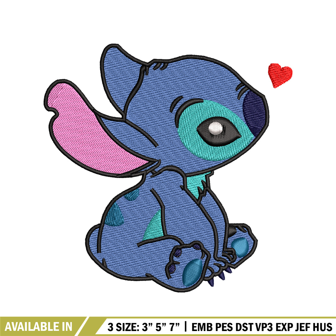 Stitch cartoon embroidery design, Stitch cartoon embroidery, | Inspire ...