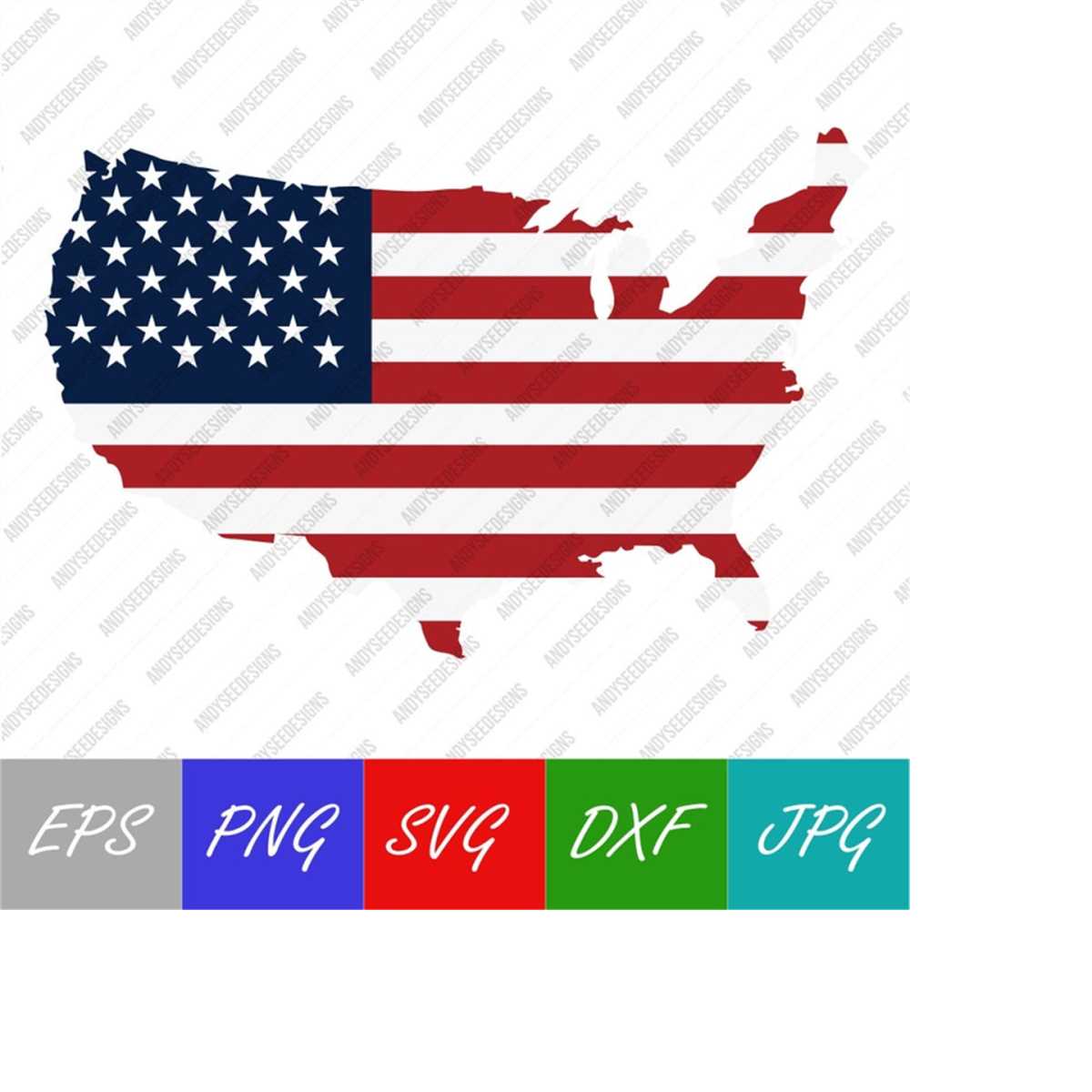USA States Flag SVG, American Flag, United States, 4th July, - Inspire ...