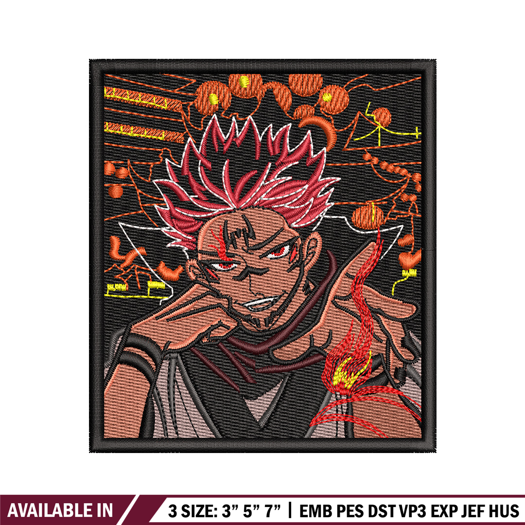 Sukuna frame embroidery design, Sukuna embroidery, Embroider | Inspire ...