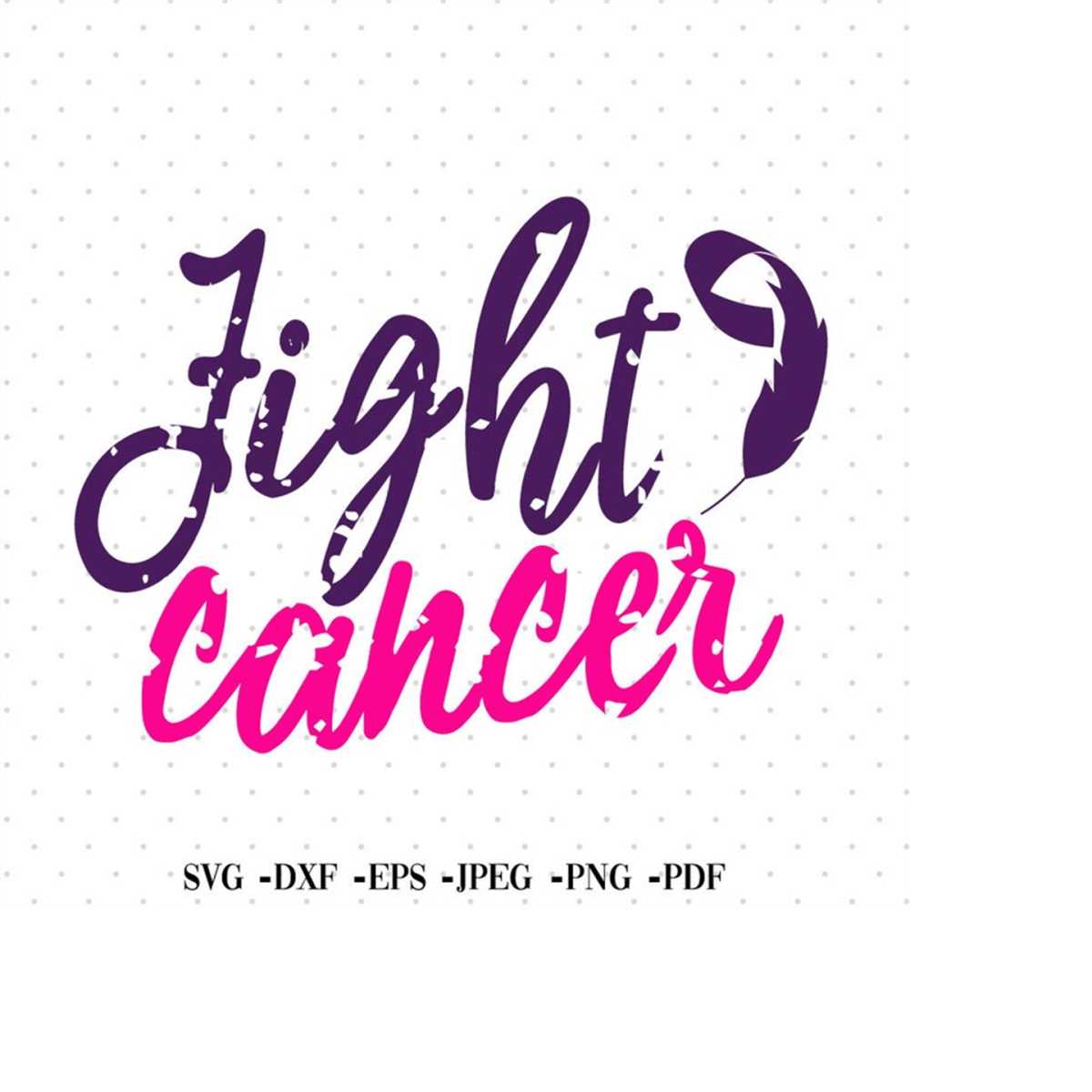 Fight Cancer SVG,cancer awareness svg,Love svg, Hope svg, Fa - Inspire ...