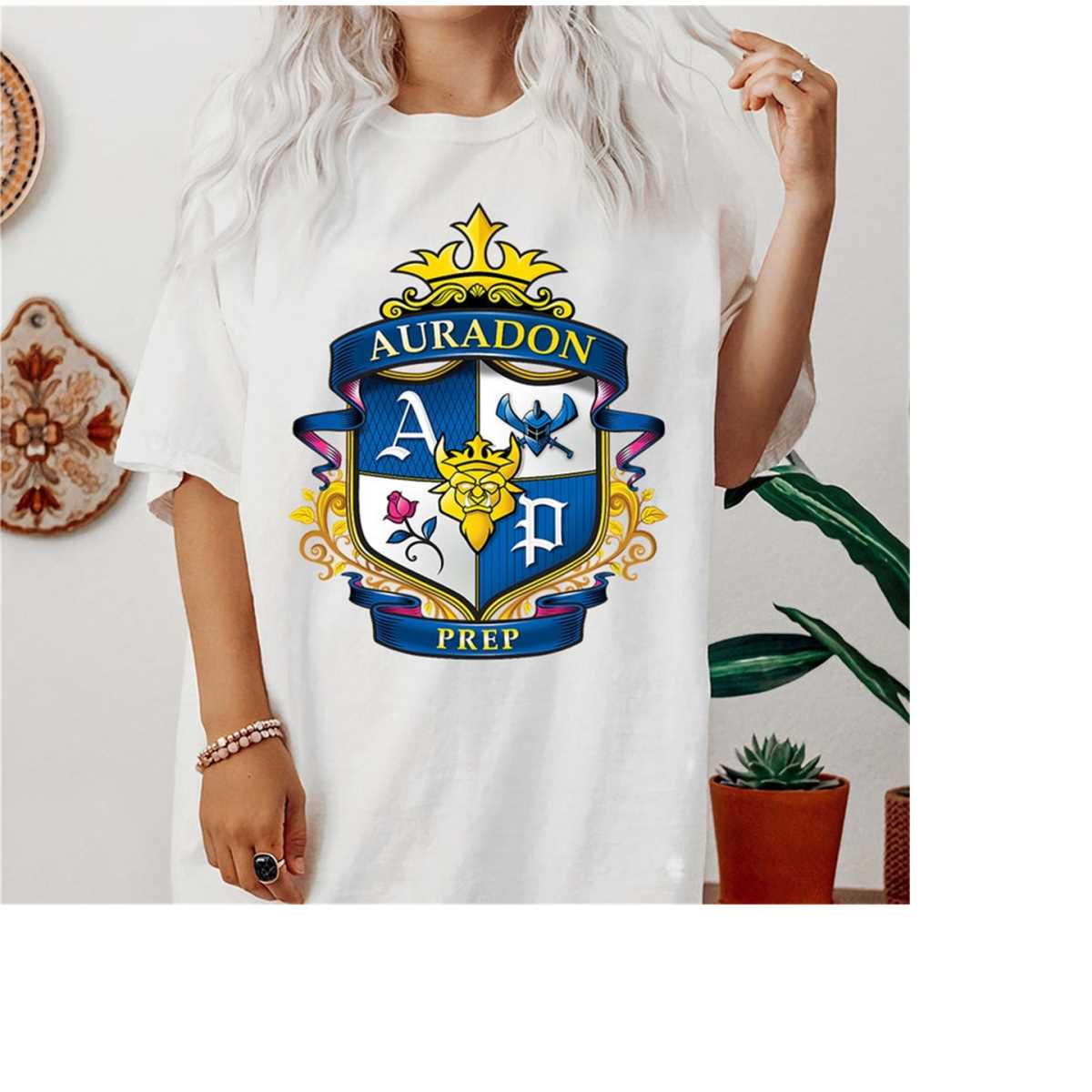 Disney Descendants Auradon Prep Crest T-Shirt, Descendants M | Inspire ...