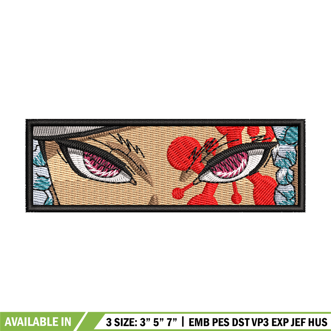 Tengen eyes embroidery design, Tengen embroidery, Anime desi | Inspire ...