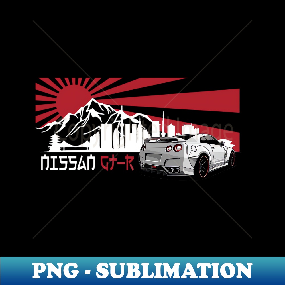 Nissan GTR R35 GT-R JDM Car - PNG Transparent Sublimation De | Inspire ...