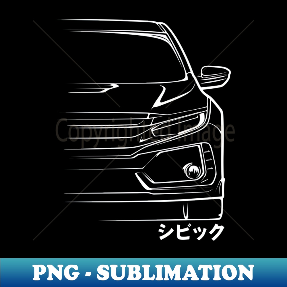 Civic FK8 Type R Silhouette - Special Edition Sublimation PN | Inspire ...