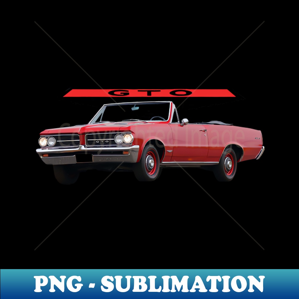 1964 Pontiac GTO - PNG Sublimation Digital Download - Perfec | Inspire ...