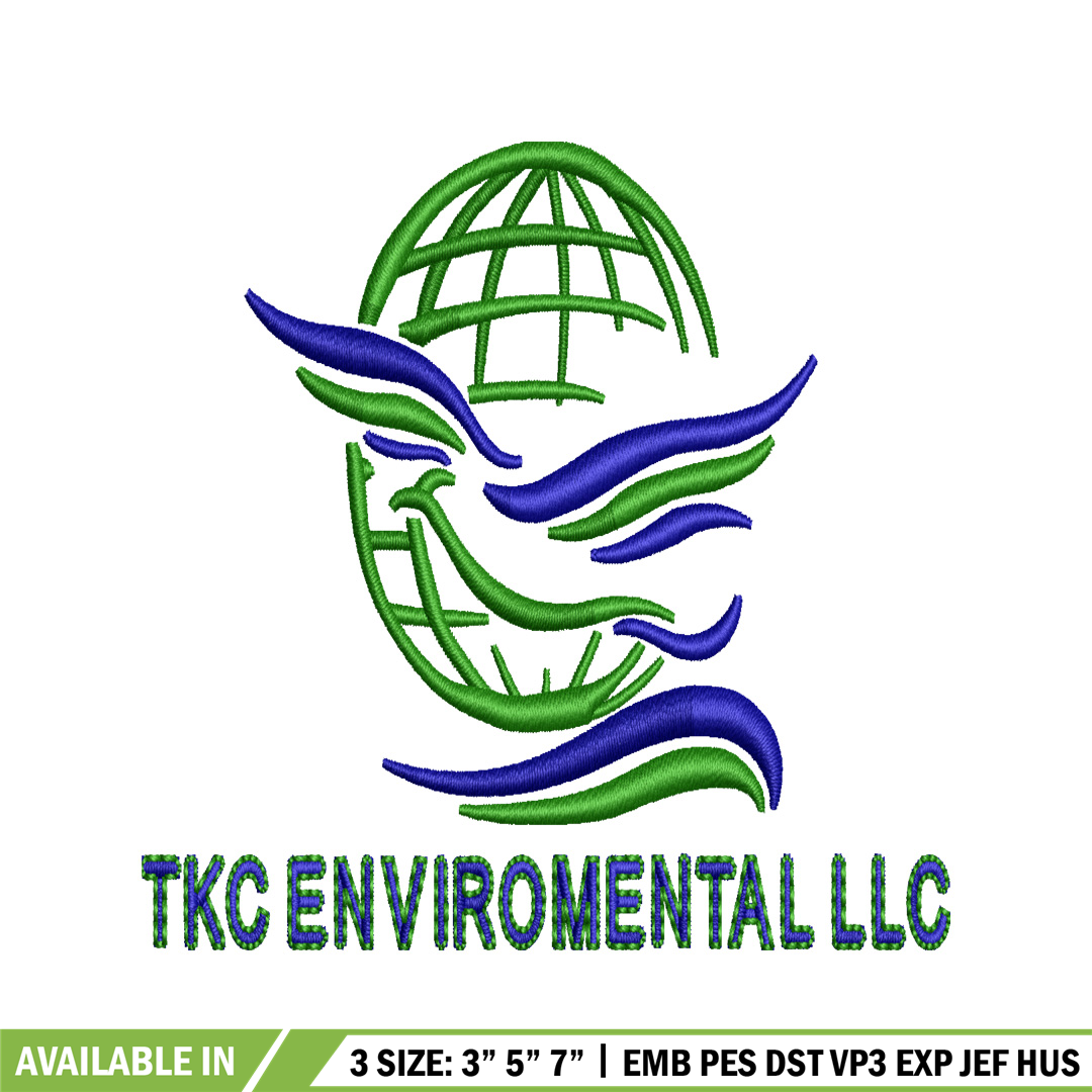 TKC Logo embroidery design, TKC Logo embroidery, logo design | Inspire ...