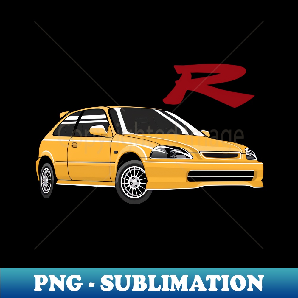 jdm car Civic Type R - Premium Sublimation Digital Download | Inspire ...