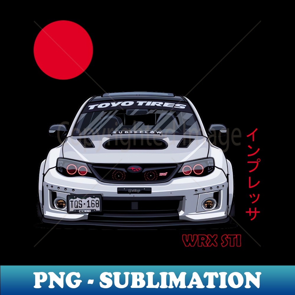 Impreza WRX STI JDM - Exclusive Sublimation Digital File - E - Inspire ...