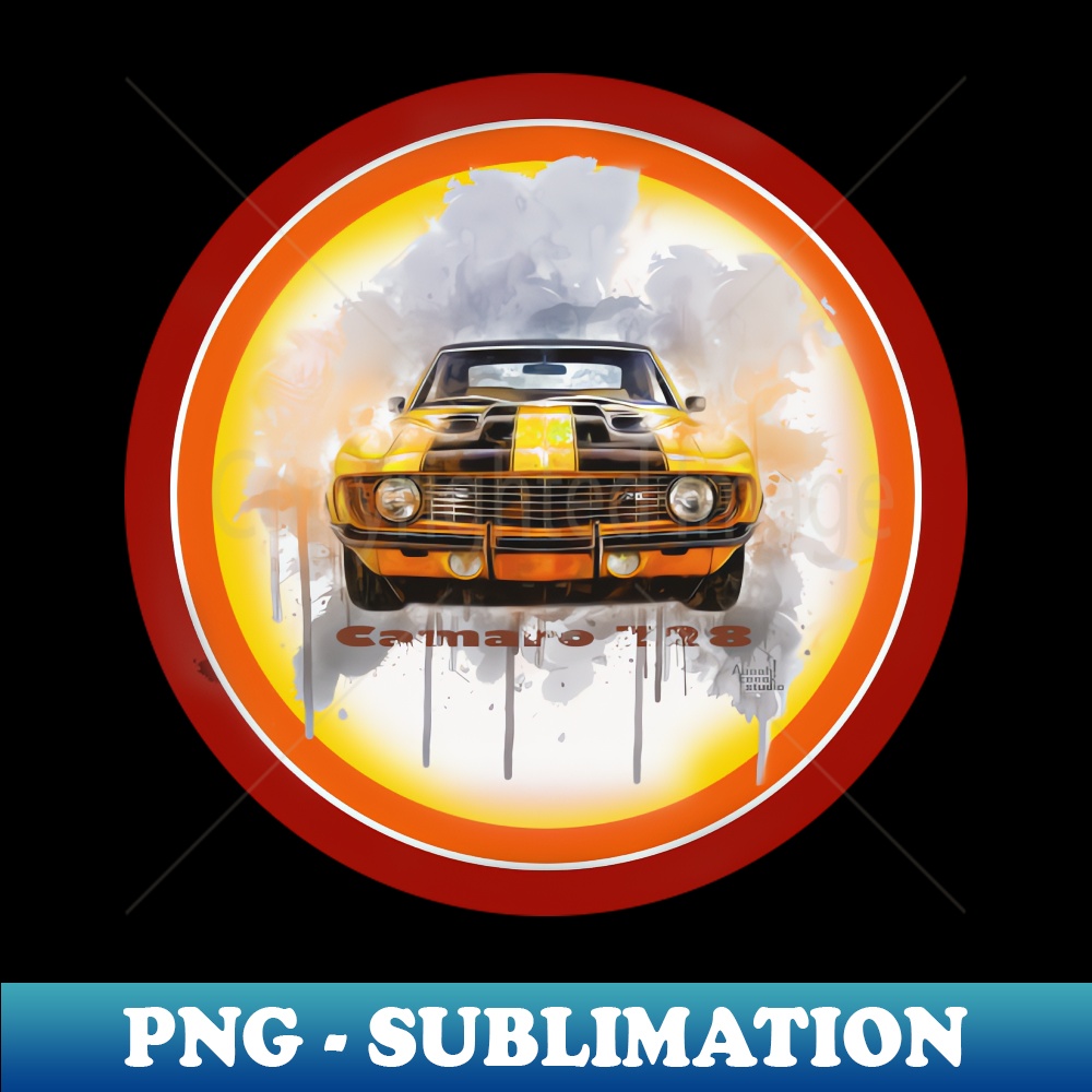 Camaro Z28 Splash on target - PNG Transparent Sublimation Fi - Inspire ...