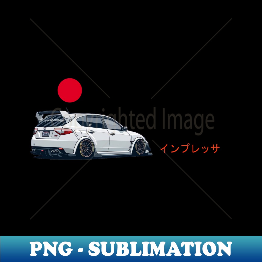 Impreza WRX STI JDM - PNG Transparent Sublimation Design - T - Inspire ...