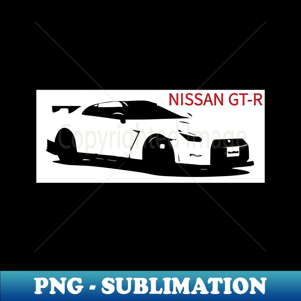 Nissan GT-R - PNG Transparent Sublimation Design - Bold & Ey | Inspire ...