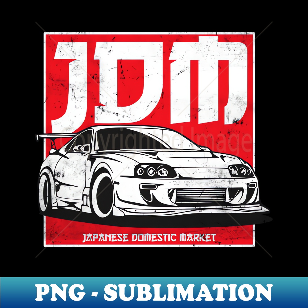 Supra 2JZ JDM Badge Tuning 90s Car - PNG Transparent Digital | Inspire ...