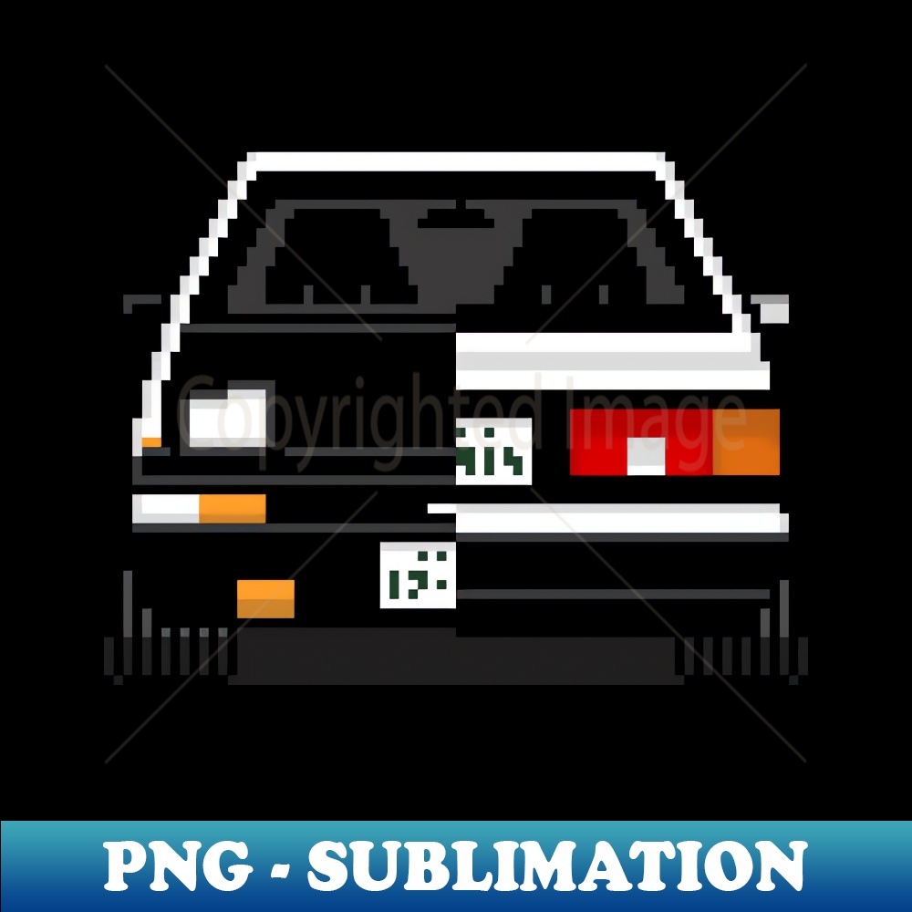 Initial D Toyota Sprinter Trueno AE86 Pixel Art 3 - Professi | Inspire ...