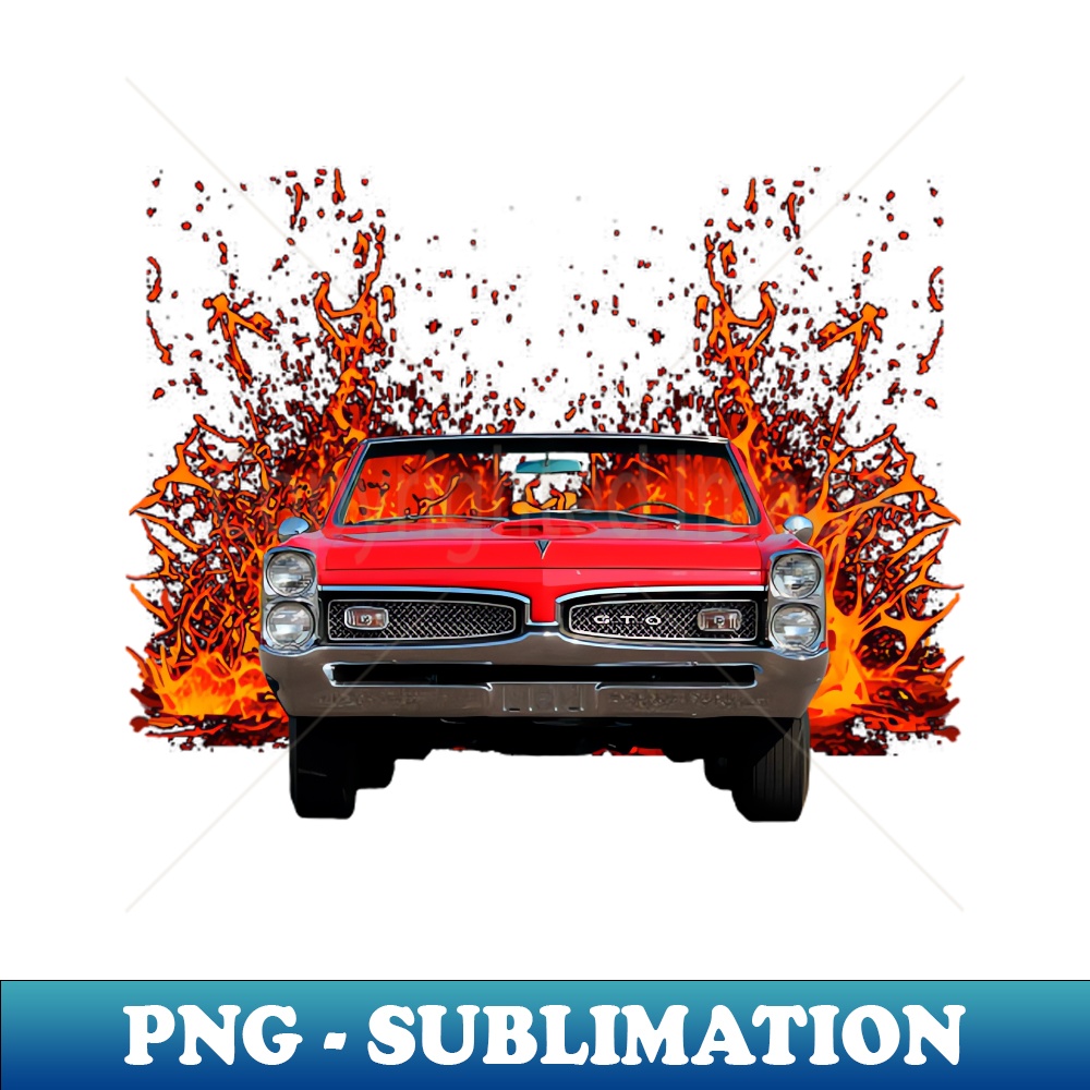 1967 Pontiac GTO in our lava series - Signature Sublimation - Inspire ...