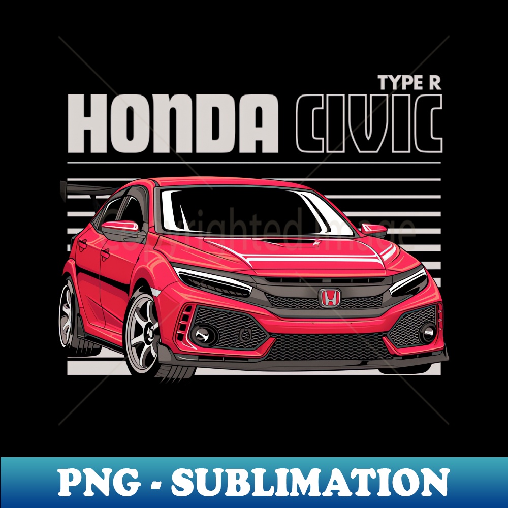 HONDA CIVIC - Exclusive Sublimation Digital File - Unleash Y | Inspire ...