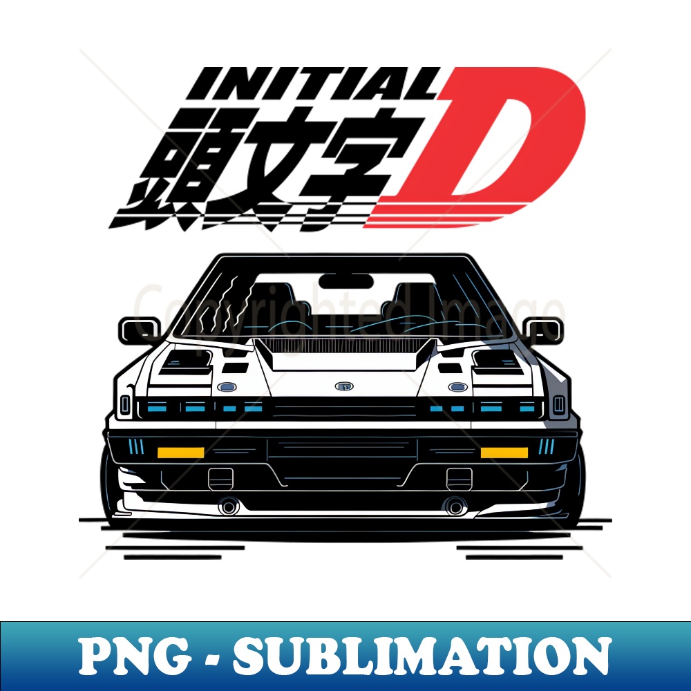 Initial D - Instant PNG Sublimation Download - Transform You - Inspire ...