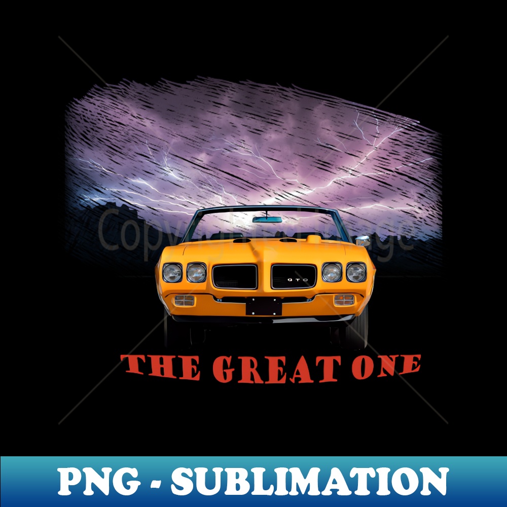 1970 Orbit Orange Pontiac GTO Judge in our lightning series | Inspire ...