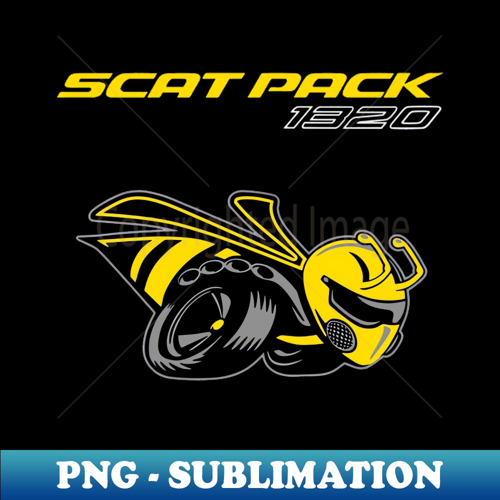 Scat Pack Bee 1320 - PNG Transparent Digital Download File f | Inspire ...