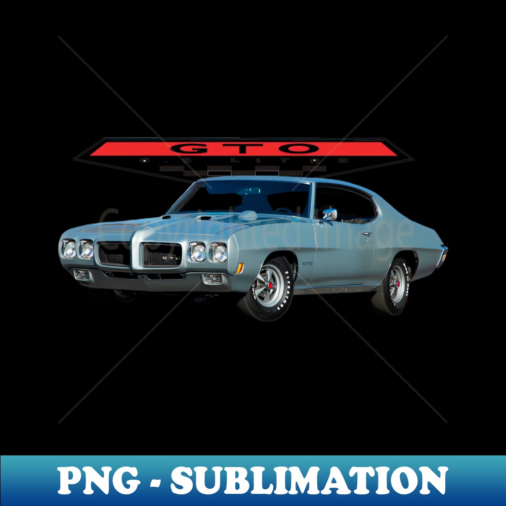 1970 Pontiac GTO - Retro PNG Sublimation Digital Download - | Inspire ...