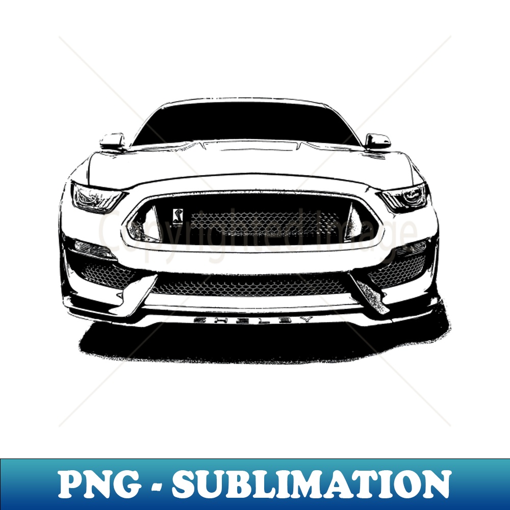 Ford Musting GT350 - stylized - Retro PNG Sublimation Digita | Inspire ...