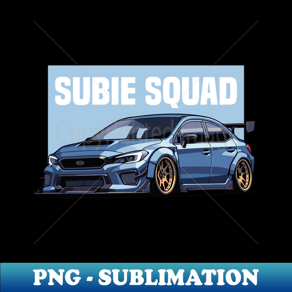 JDM Car Art - Widebody Modified Subie Raptor Eye Car - Premi | Inspire ...