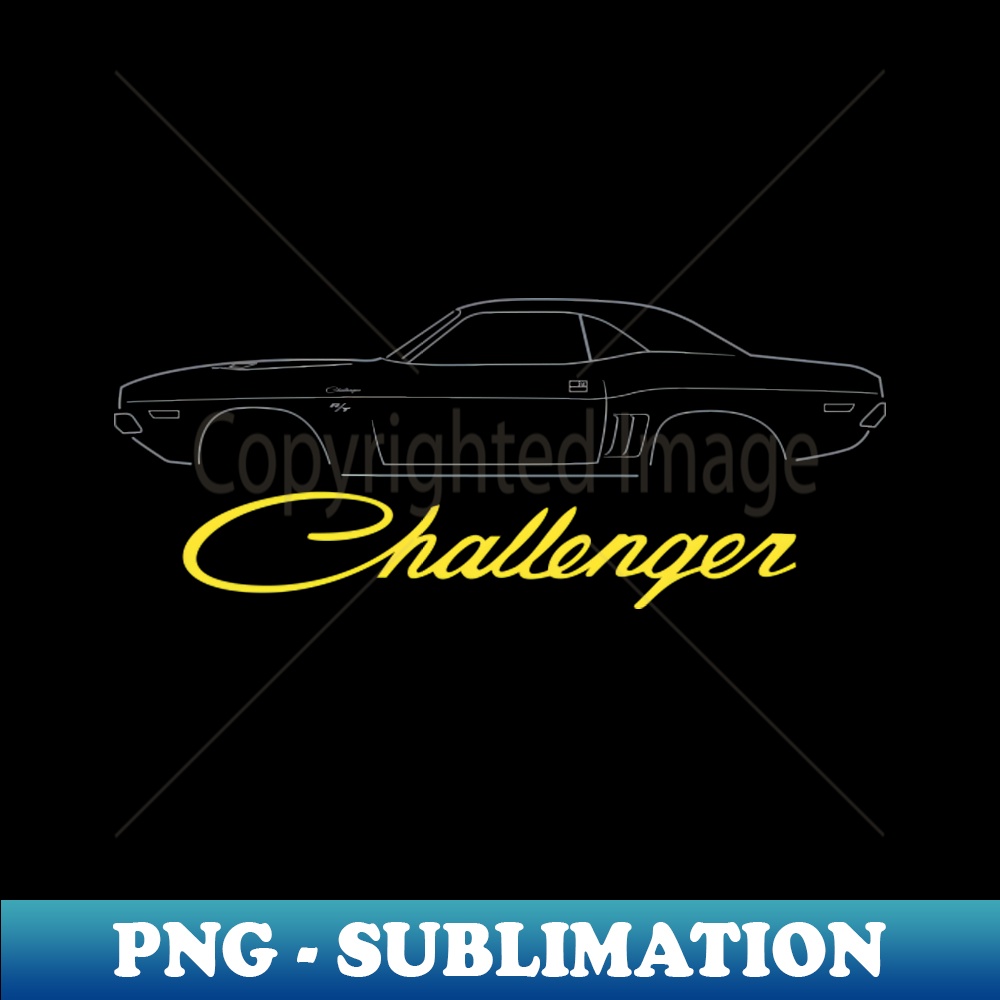 1971 Challenger - PNG Transparent Sublimation Design - Eleva | Inspire ...