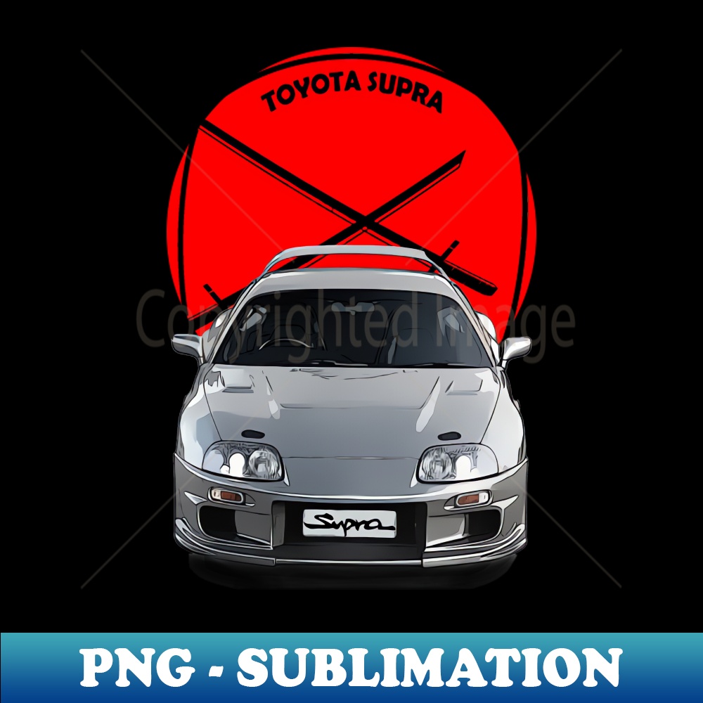 Toyota Supra MK4 samurai - Instant PNG Sublimation Download - Inspire ...