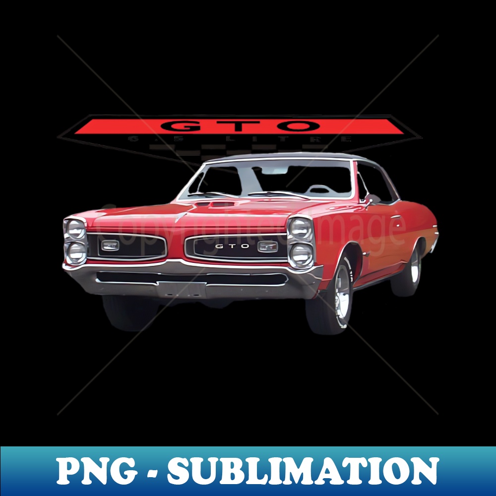 1966 Pontiac GTO - Creative Sublimation PNG Download - Eleva | Inspire ...