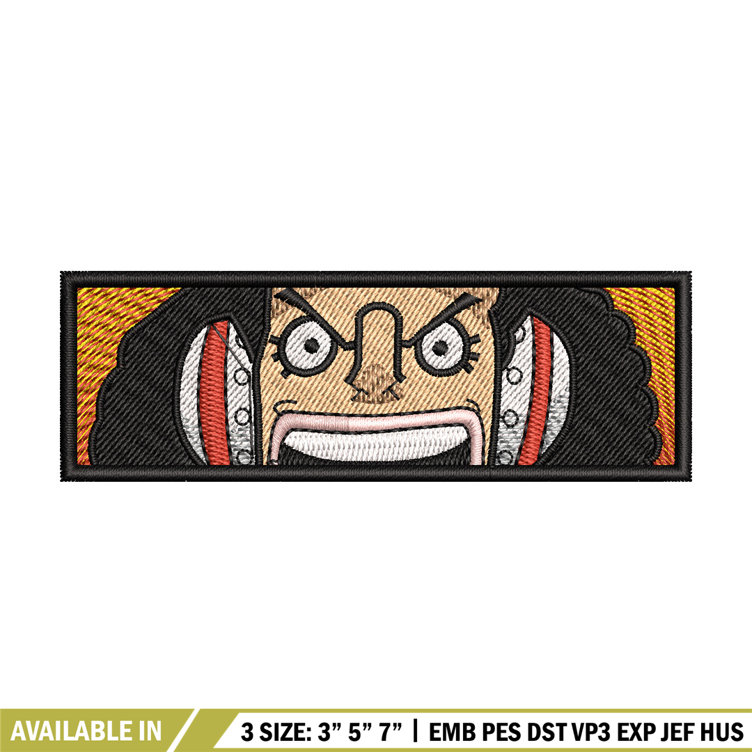Usopp eyes embroidery design, One piece embroidery, Anime de | Inspire ...