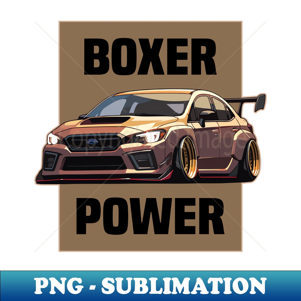 JDM Car Art - Modified Boxer Engine Subie Raptor Eye Car - H - Inspire ...